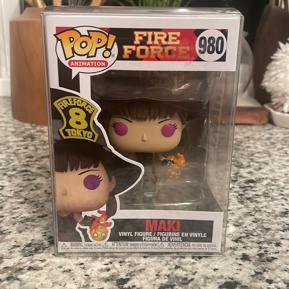 Funko | Other | Funko Pop Animation Fire Force Maki | Poshmark
